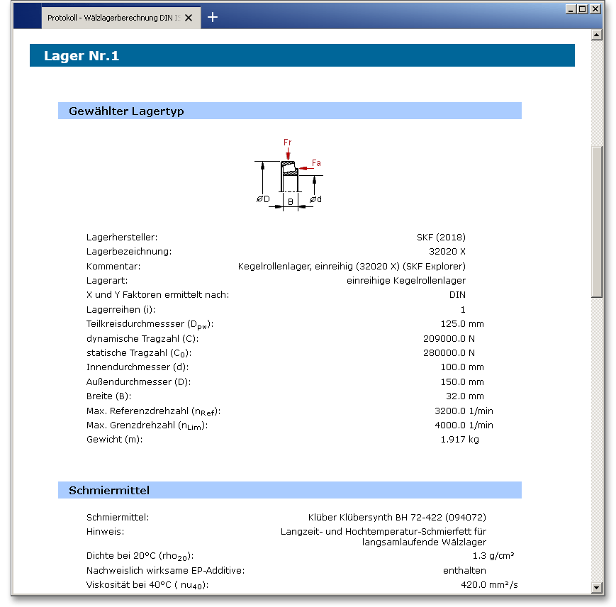 5 Walzlager nach DIN ISO 281