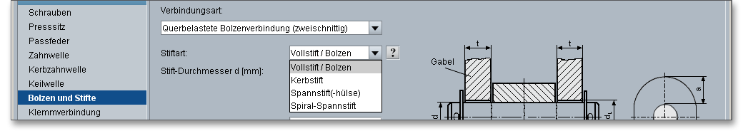 19 Bolzen und Stifte